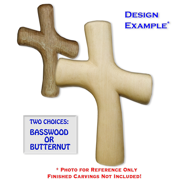 COMFORT CROSS & CROSS ORNAMENT BLANKS – Moore Carving Wood Supply
